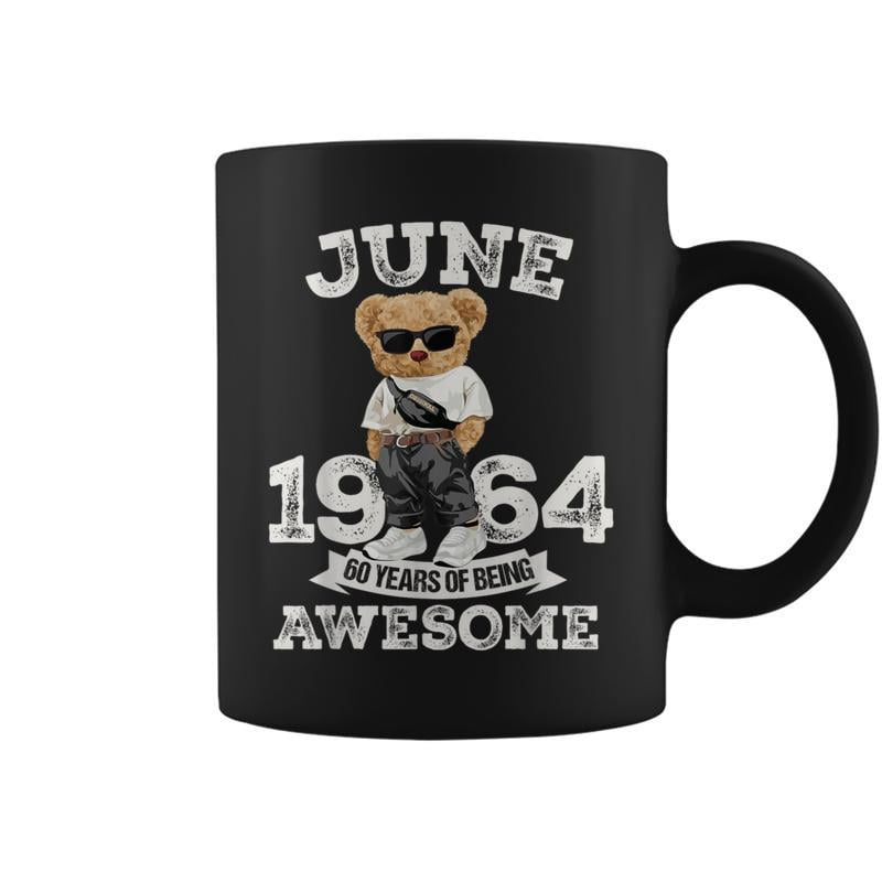 60Th Birthday 60 Year Old June 1964 Women Coffee Mugs - Walmart.com