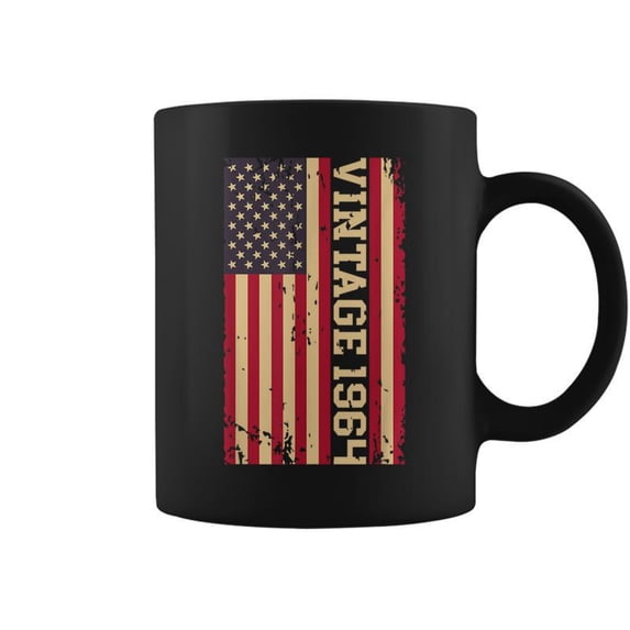 60Th Birthday 60 Years Old American Usa Flag Coffee Mugs - Walmart.com