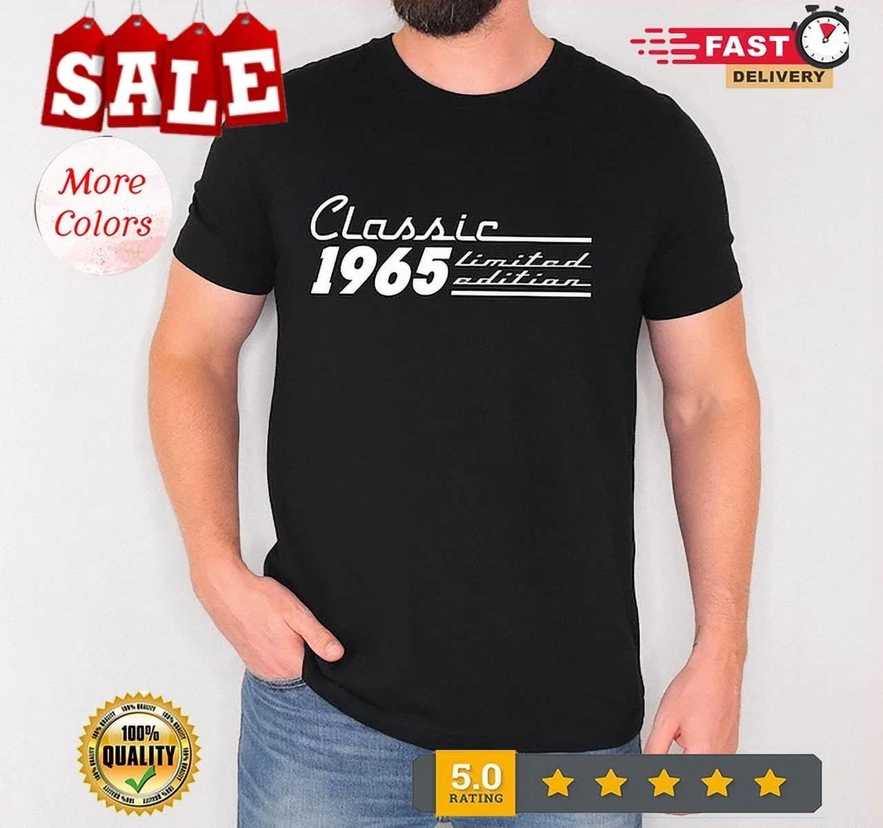 60Th Birthday Gift, 60Th Birthday Shirt, Born In 1965 Birthday Shirt ...