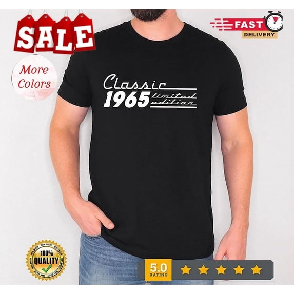 60Th Birthday Gift, 60Th Birthday Shirt, Born In 1965 Birthday Shirt ...