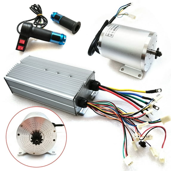60V 72V Electric Scooter E-Bike Motor Conversion Kit with Speed Controller 2000W - Walmart.com