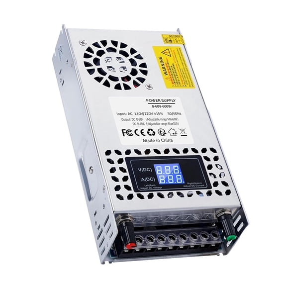 60V Adjustable Dc Power Supply 600W, Switching Power Supply AC 110V ...