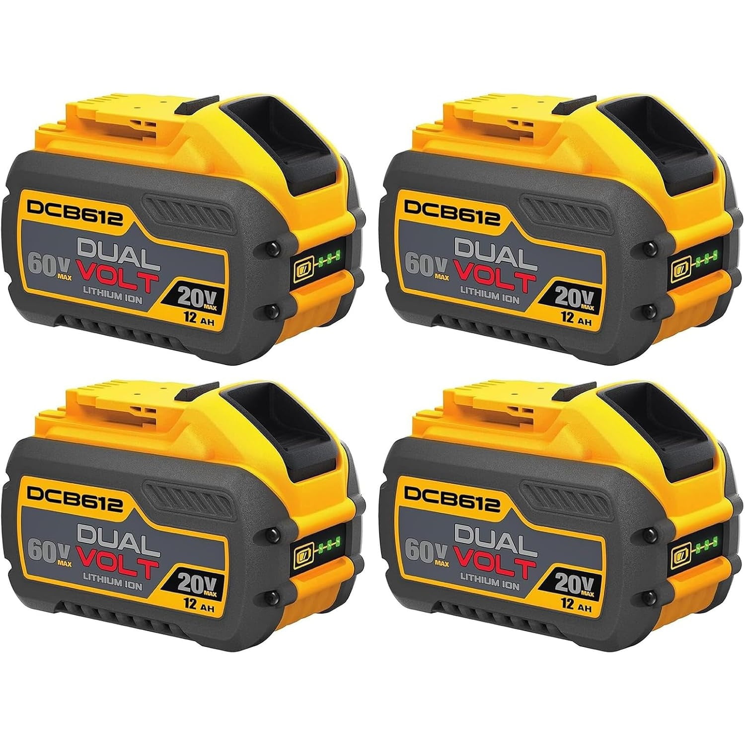 60V Battery 12ah Replacement for DW Batteries 60 Volt DCB606 DCB609 ...