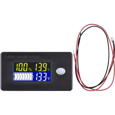 60V Battery Capacity Voltage Indicator Lithium Battery Capacity Monitor ...