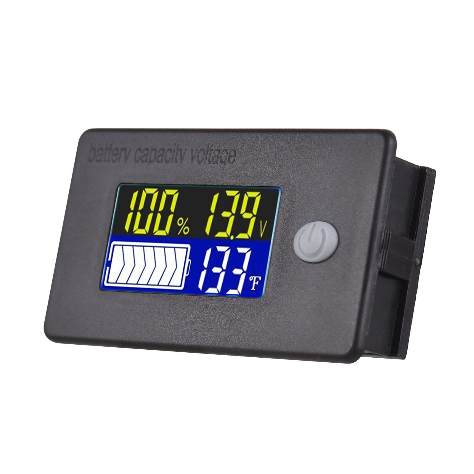 60V Battery Capacity Voltage Indicator Meter Lithium Battery Capacity Monitor Multifunctional ...
