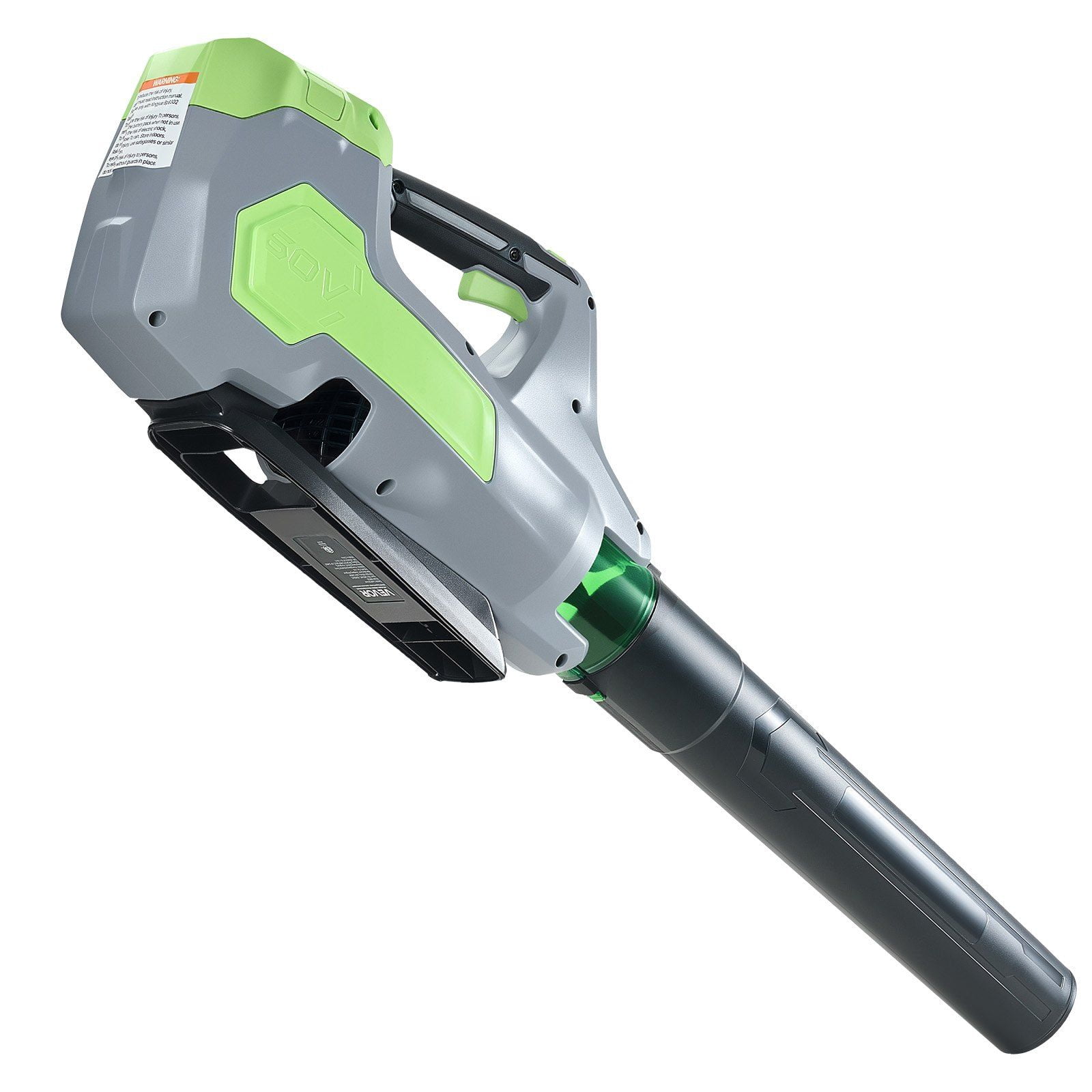 60V Electric Leaf Blower with Fast Charger Lightweight 5.0Ah Battery ...