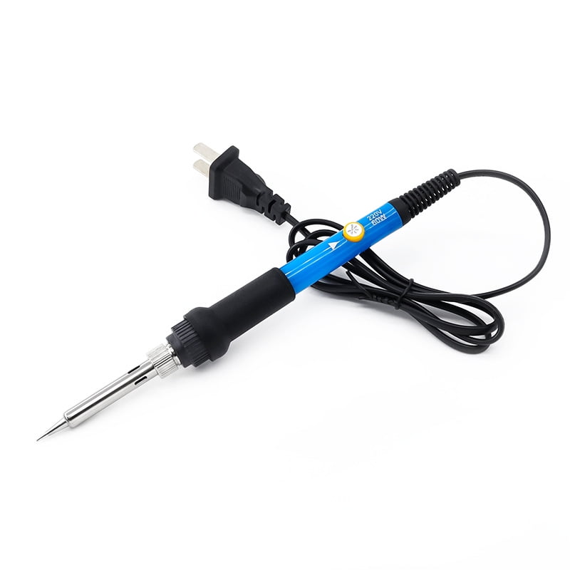 60W Adjustable Temperature Soldering Iron Kit, Internal Heating Fast ...