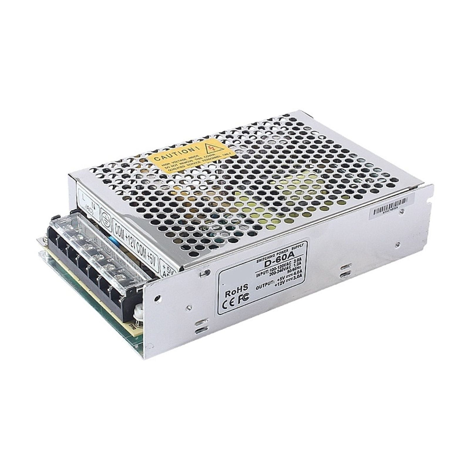 60W Dual Output Switch Power Supply D-60C 12V2A 24V1.5A Ac Dc Power ...