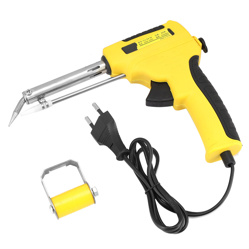 60W Electric Soldering Gun Handheld Soldering Iron Soldering Tool EU ...