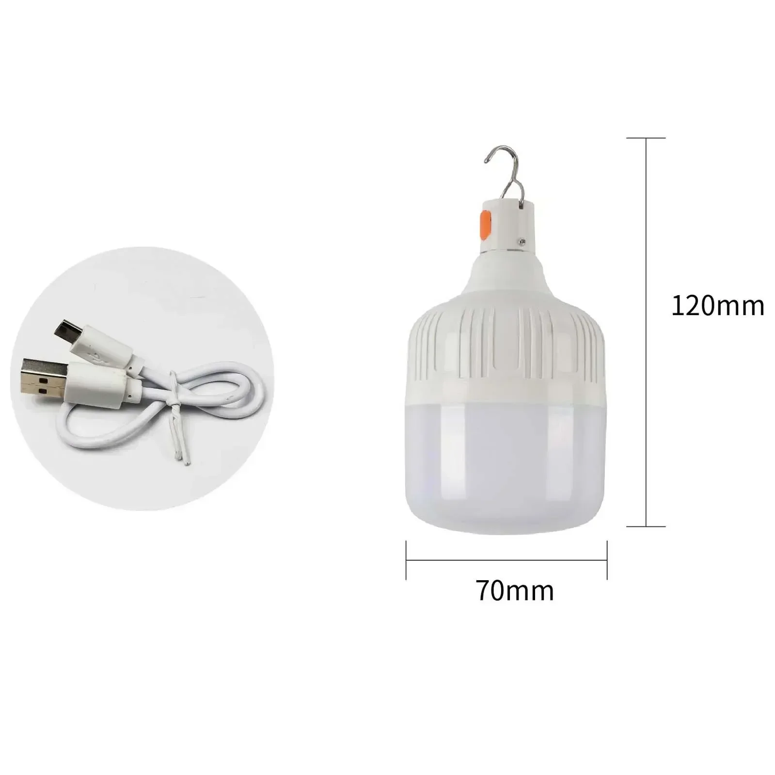 60W Emergency Light Outdoor Camping Supplies Edc Outdoor USB ...