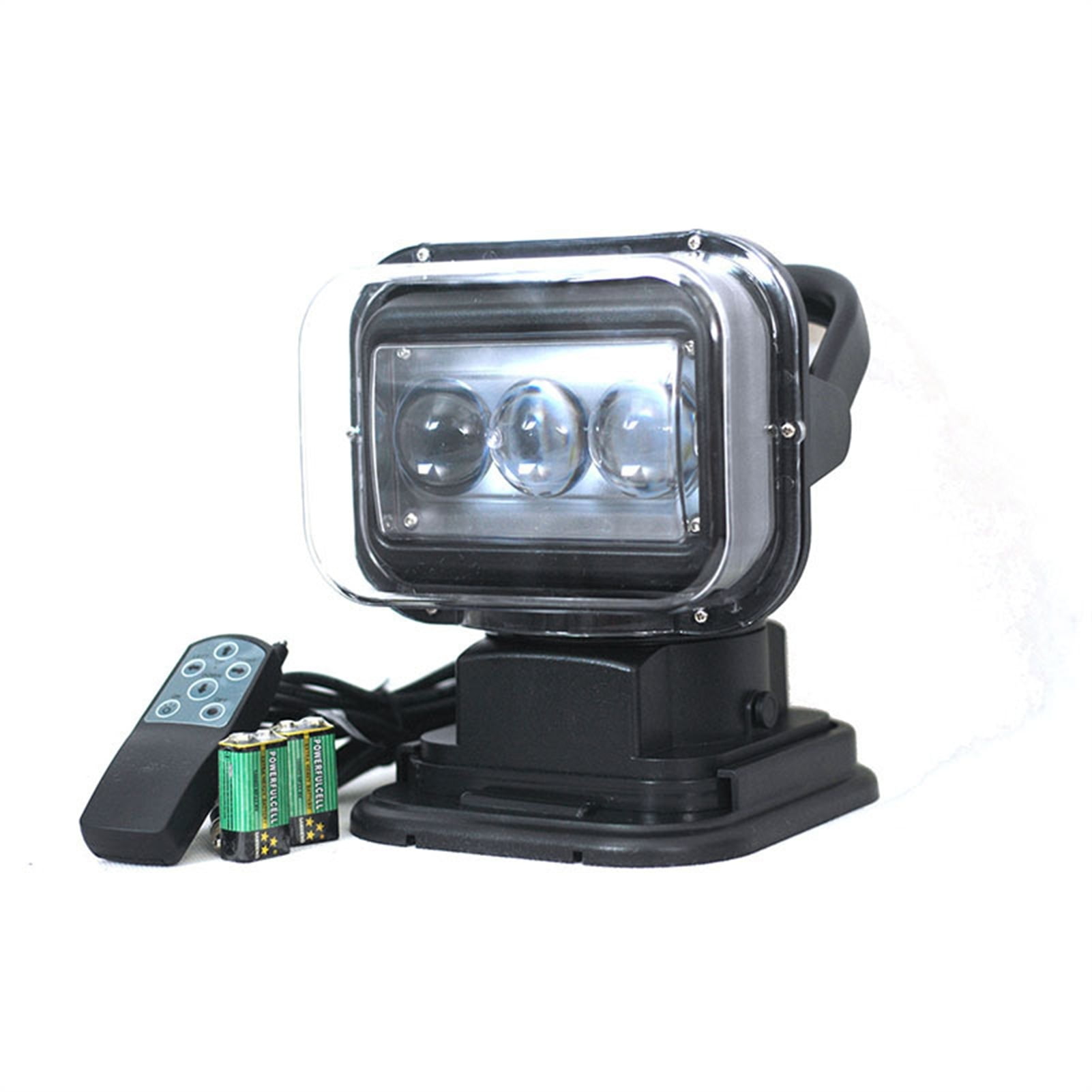 60W LED Remote Control Searchlight Outdoor Work Light Ship Search Light ...