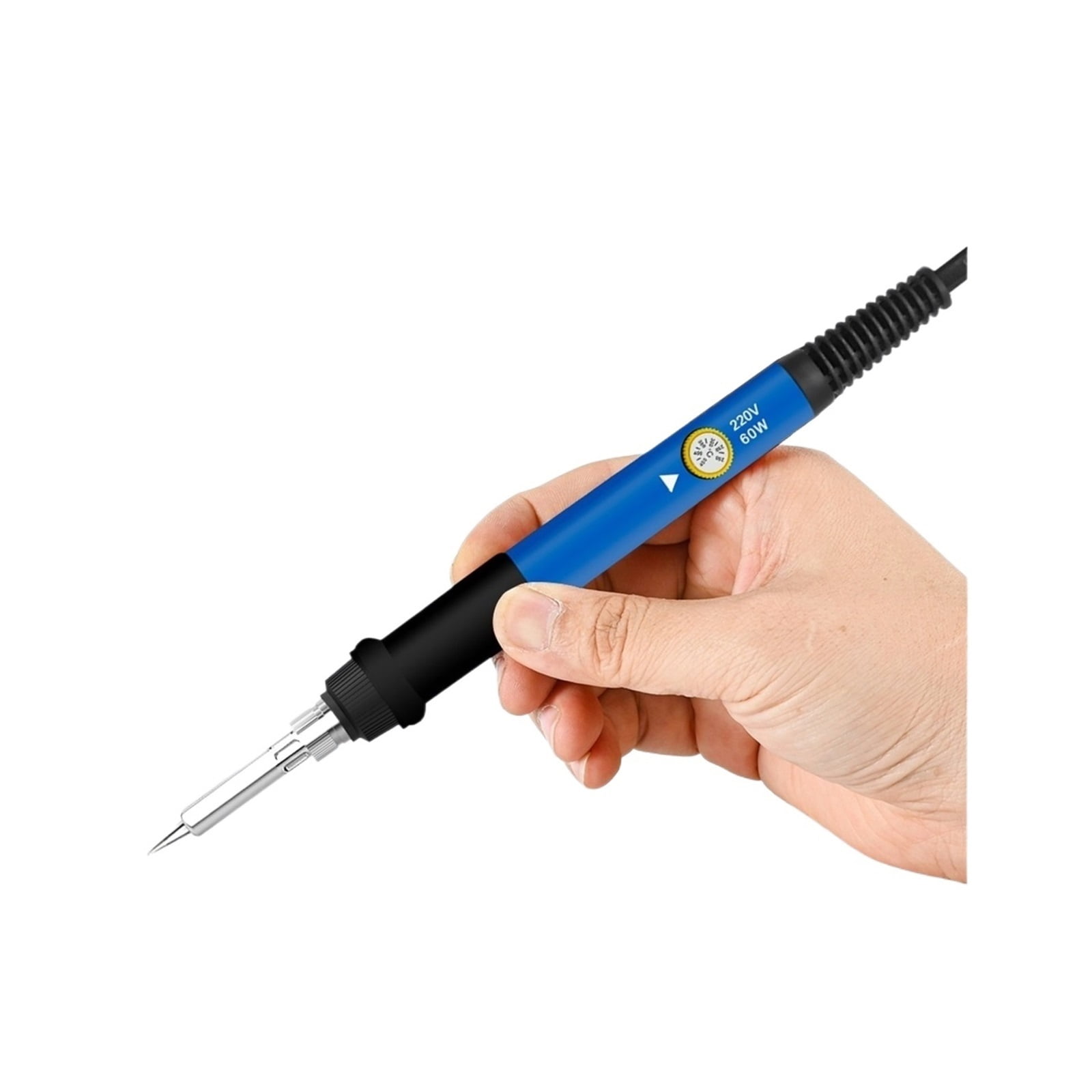 60W Soldering Iron Adjustable Temperature Electric Solder Iron,Rework ...
