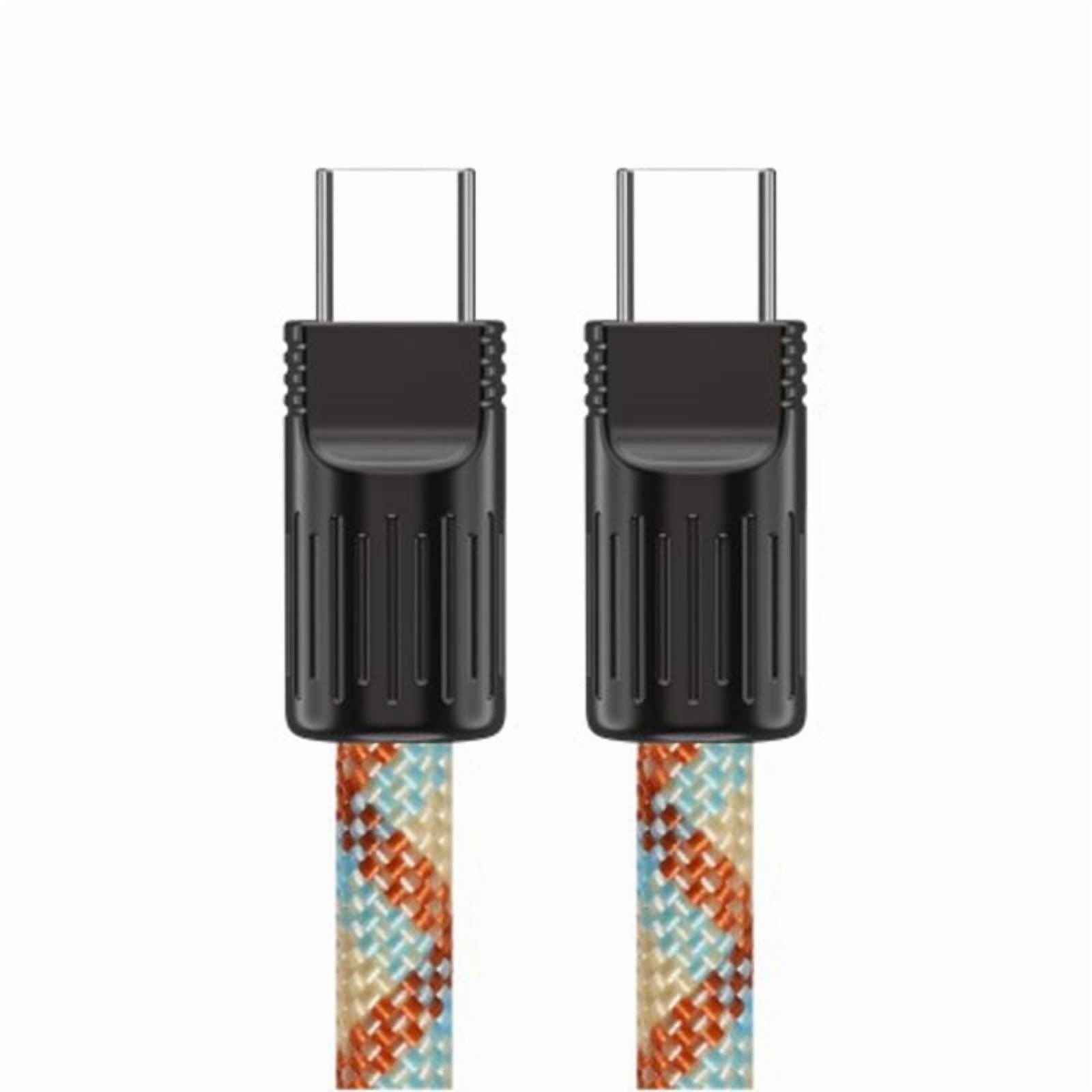 60W USB C Fast Charging Data Cable with Lanyard, Smooth Connectors for ...