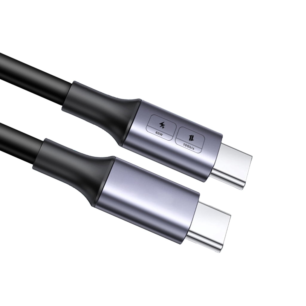 60W USB Type C Fast Charge Cable Flat TPE Wire PD60W 10Gbps for ...