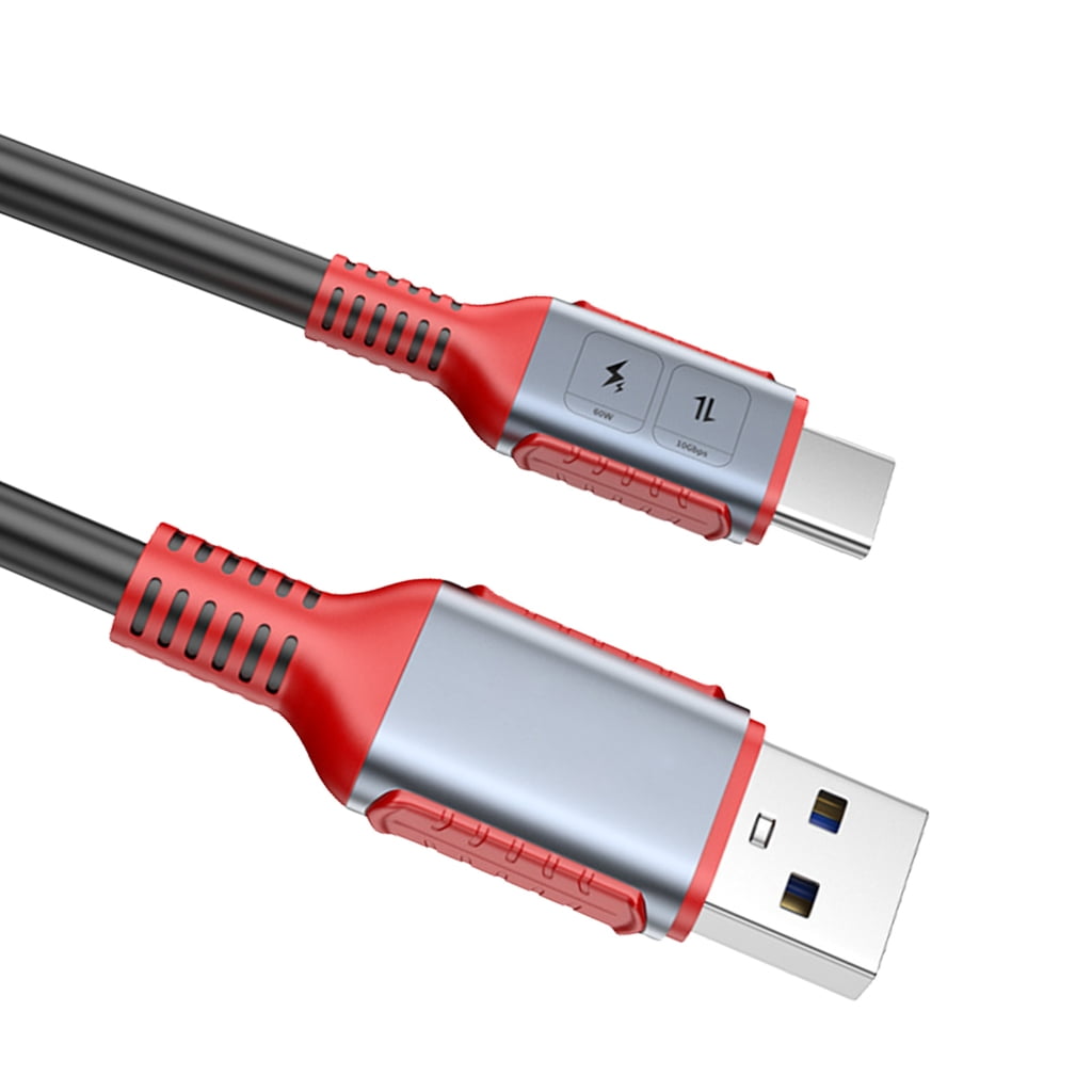 60W USB Type C Fast Charging Cable Flat Wire PD60W 10Gbps for ...