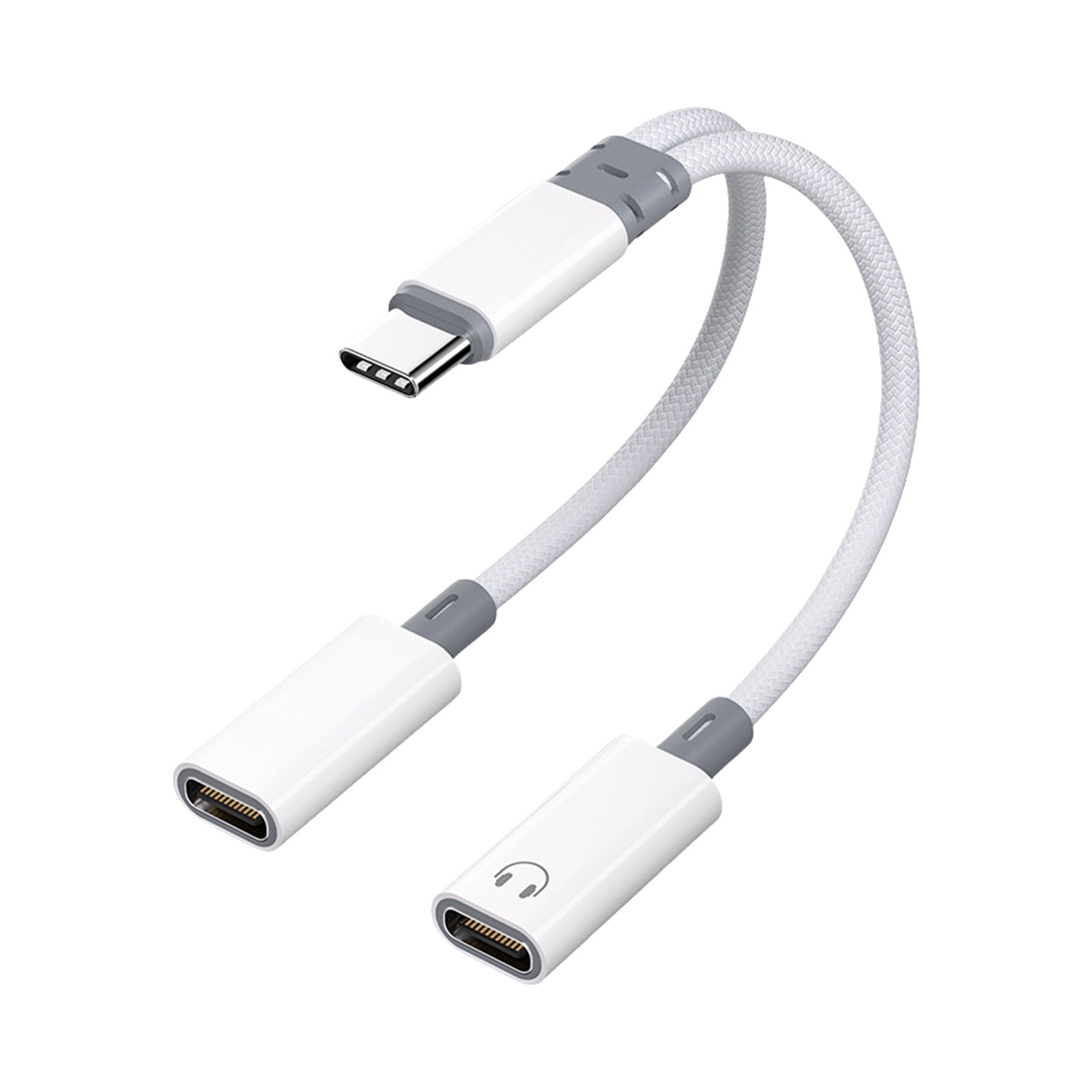 60WPD Chargers Type C to 3.5mm Headphone Jacks Converters Lossless ...