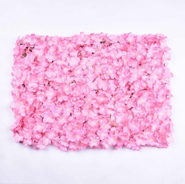 60X40cm Silk Rose Flower Wall Artificial Flowers DIY Wedding Wall Decor ...
