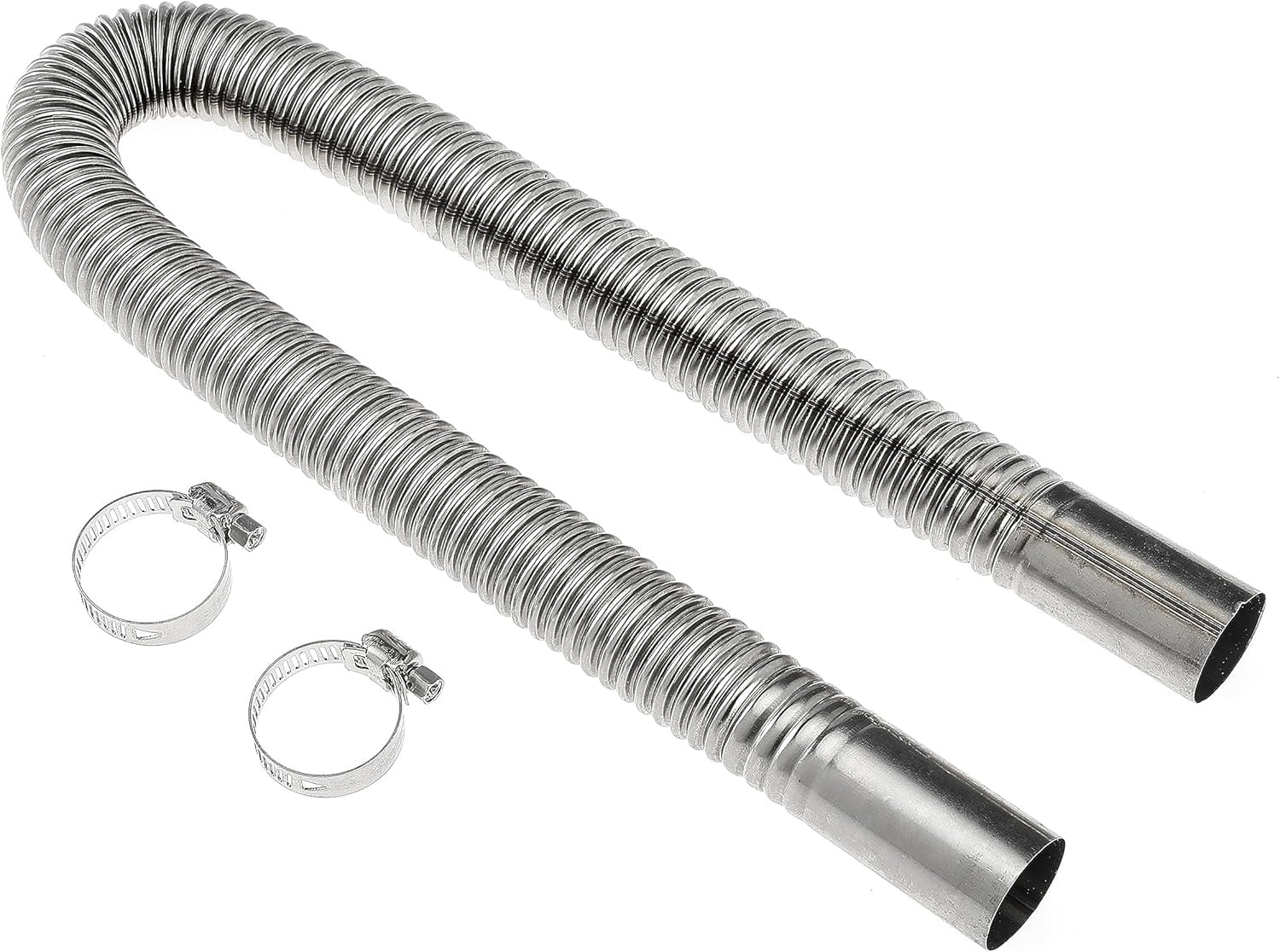 60cm 1 inch Diesel Heater Exhaust Pipe Generator Exhaust Extension Fuel ...