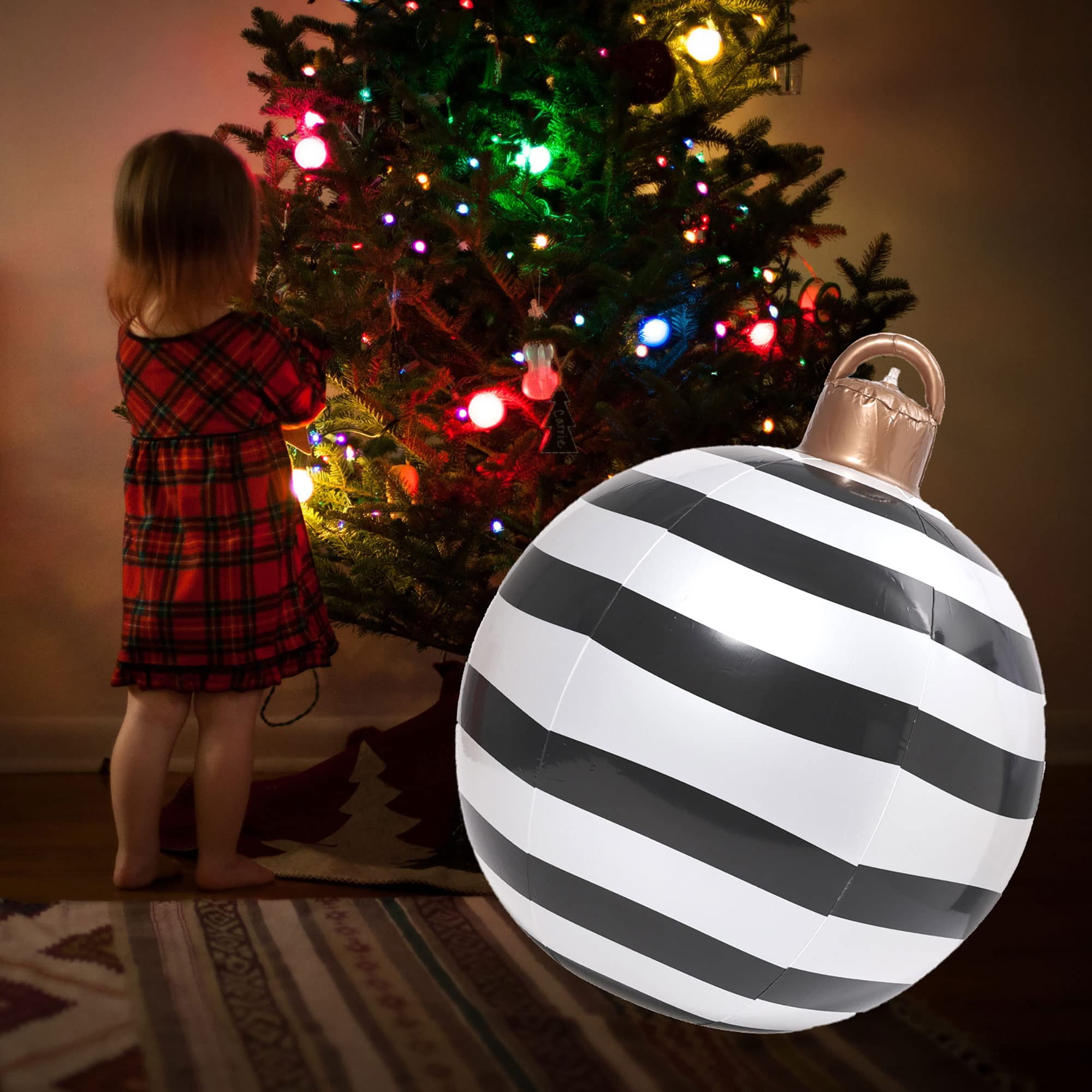 60cm Decoration Balls Christmas Outdoor Ornaments Outdoor PVC ...