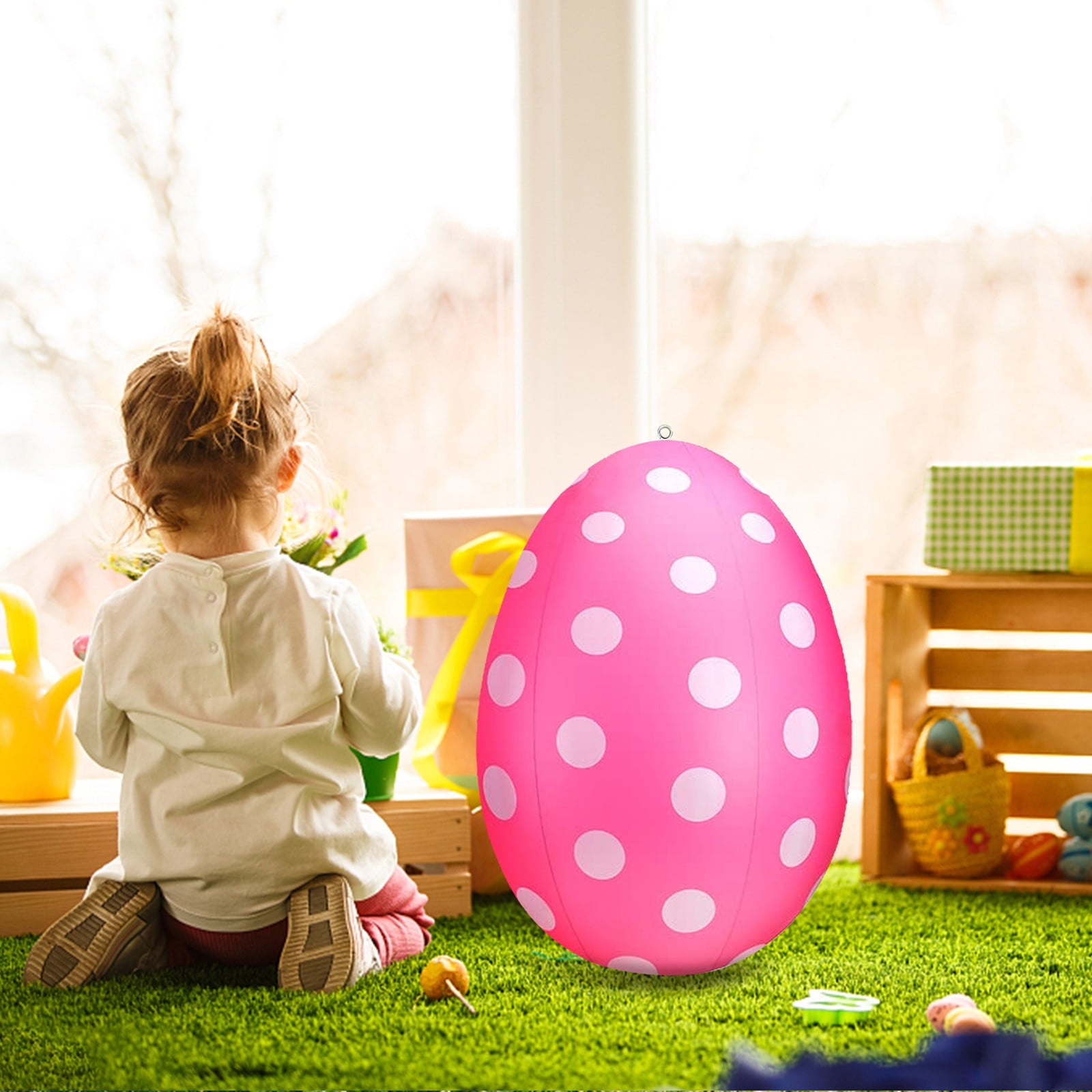 60cm Giant Inflatable Easter Eggs,Easter Egg Gifts Clearance by VOTRUDI ...