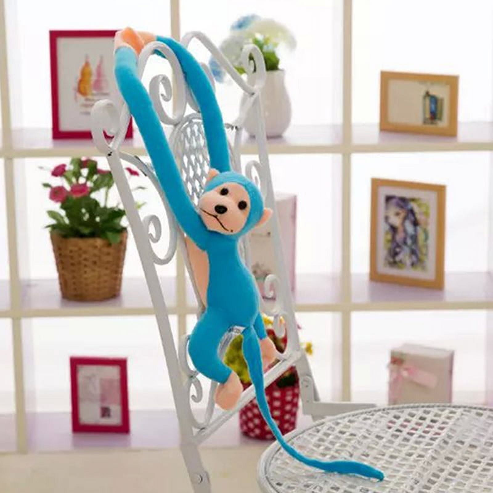 60cm Long Arm Tail Monkey Stuffed Plush Curtains Baby Sleeping Appease ...