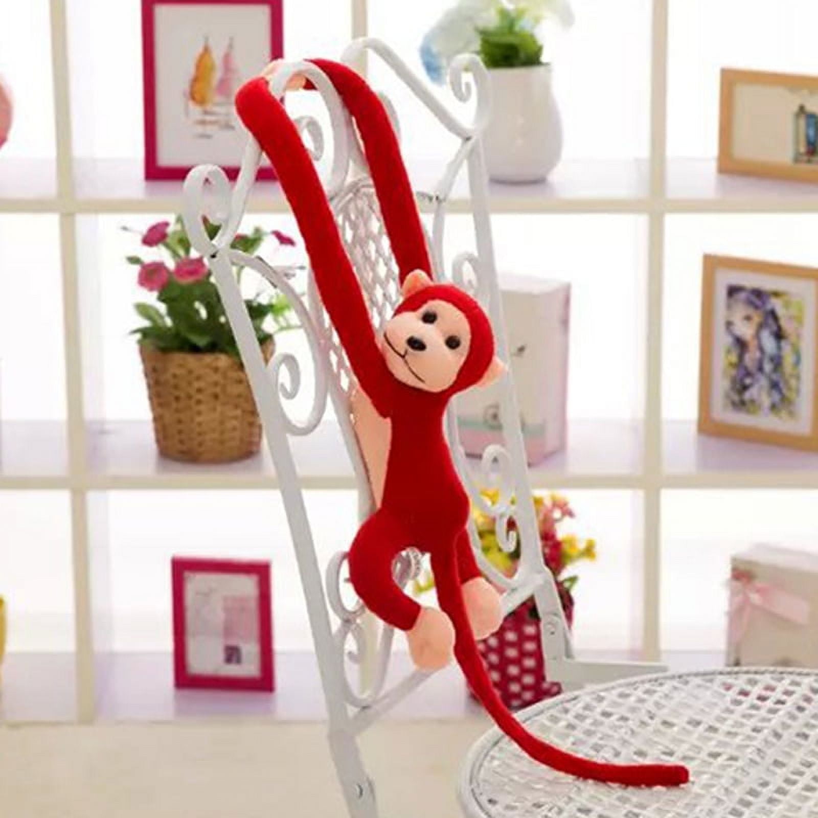 60cm Long Arm Tail Monkey Stuffed Plush Curtains Baby Sleeping Appease ...
