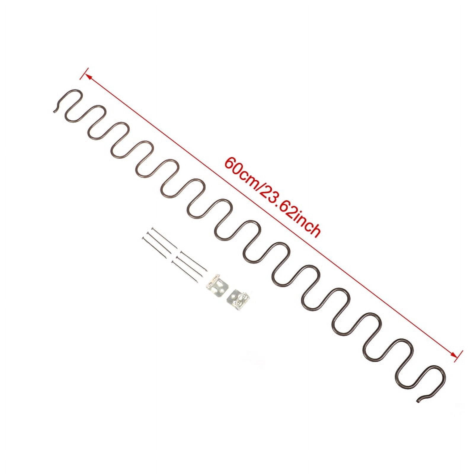 (60cm) Replacement Sofa Chair Springs, Furniture Spring With Clips ...