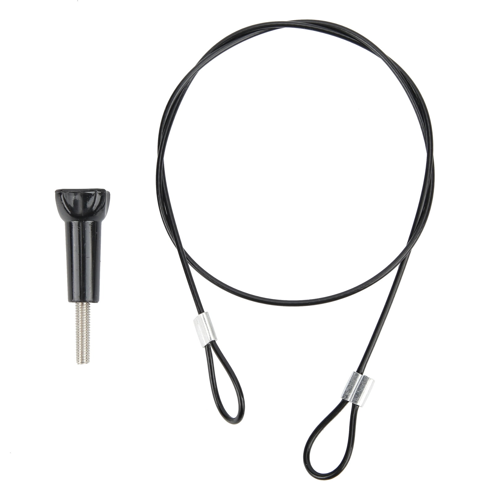 60cm Stainless Steel AntiLost Tether Lanyard with 1/4in Screw for GOPRO ...