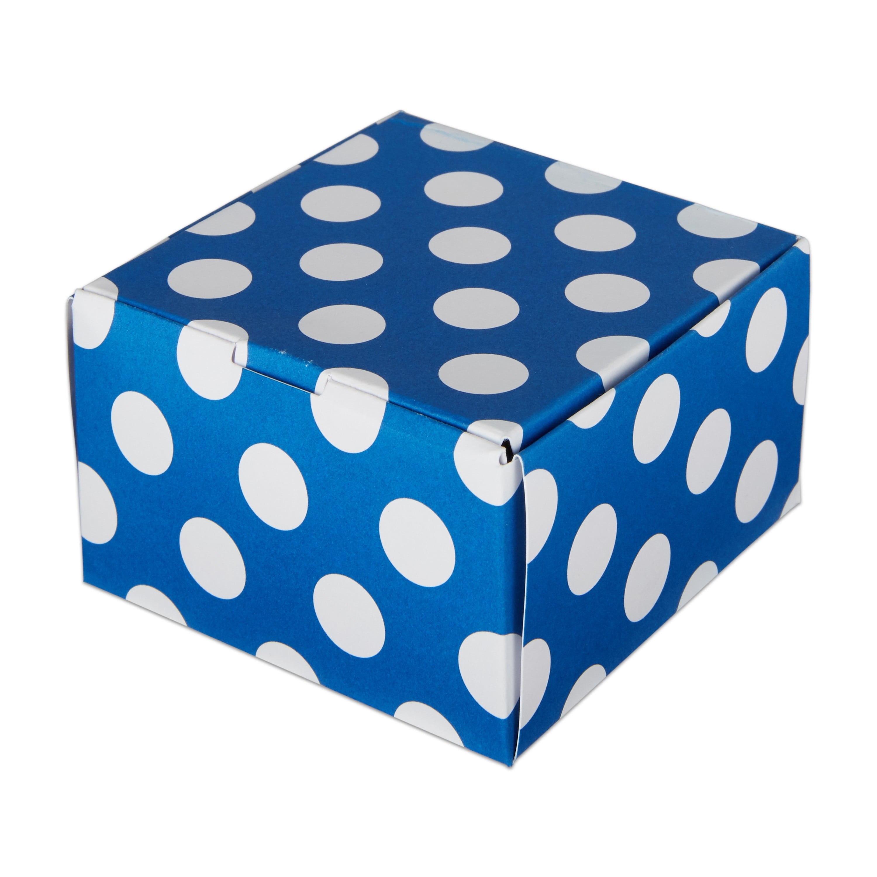 60ct Royal Blue Square Favor Gift Box - Walmart.com