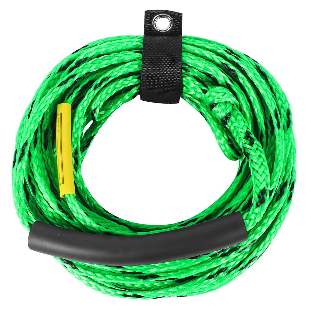 60ft 3K Boat Tow Rope 1-3 Person for Tubing Float Water Wakeboard ...