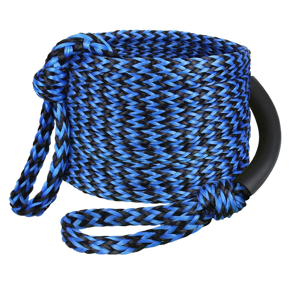 60ft 3K Boat Tow Rope 1-3 Person for Tubing Float Water Wakeboard ...