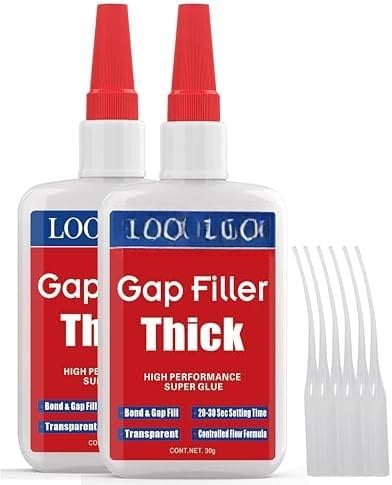 60g(2.12 oz) Gap Filler Thick Glue ,CA Glue for Woodworking ...