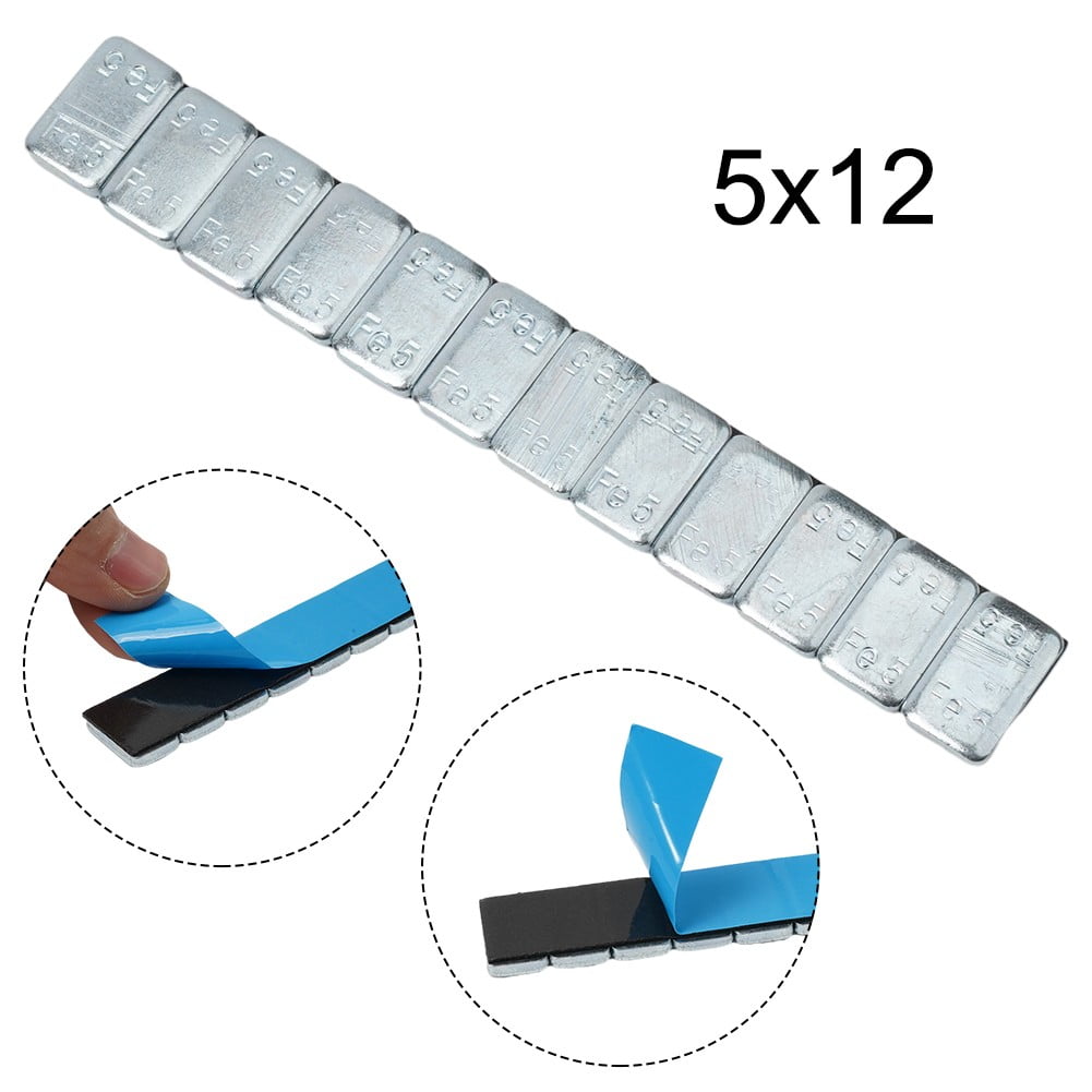 60g Iron Wheel Balance Weight Tire-Adhesive Tyre Balancer Wheel Block ...