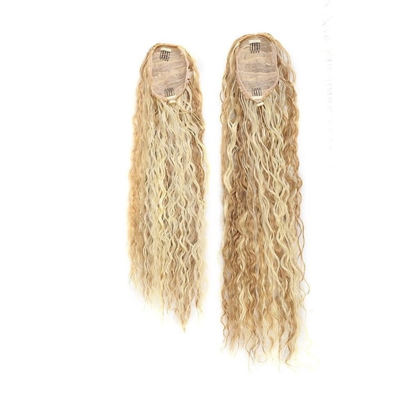 60g Real Human Hair Drawstring Ponytail Extension - Natural Look & Feel ...