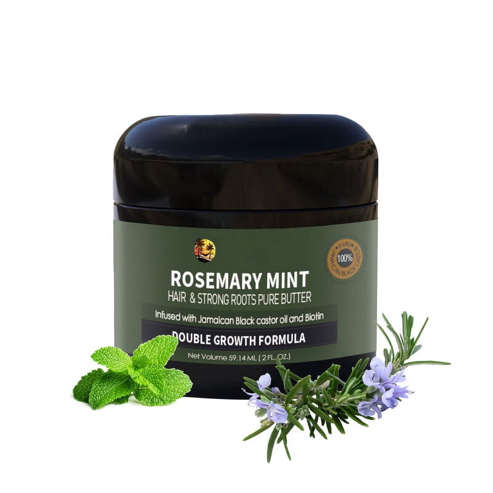 60g Rosemary Mint Hair Cream with Biotin & Jamaican Black Castor Oil ...