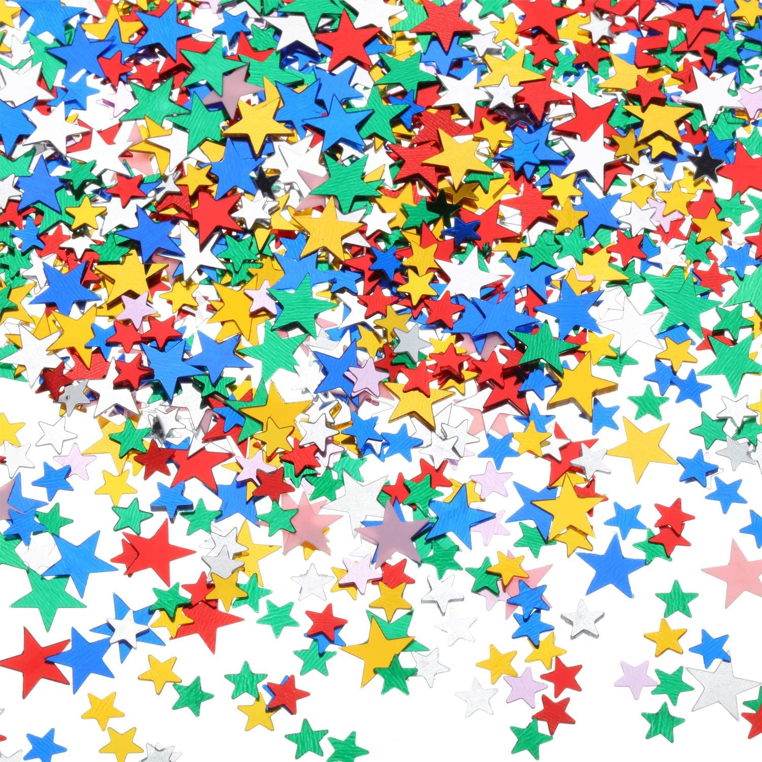 60g Star Confetti Glitter Table Confetti Metallic Foil Stars for Party ...