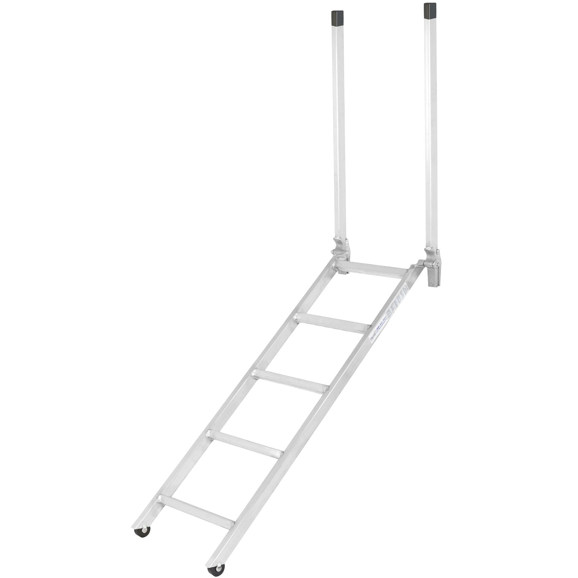 60in Aluminum Ladder for 48in to 52in Dry Van Box Truck or Trailer Deck ...