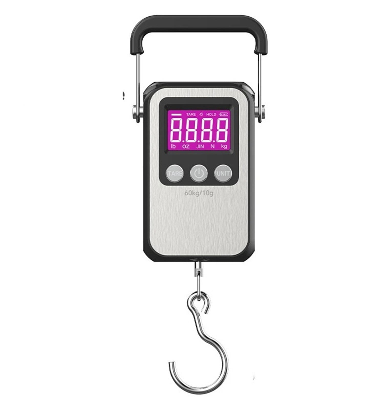 60kg/10g Digital Weight Scale Electronic Luggage Scale Hanging Hook ...