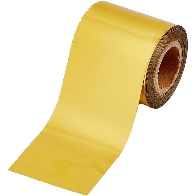 60m Toner Reactive Foil 5cm Wide Transfer Foil Paper Gold Transfer ...