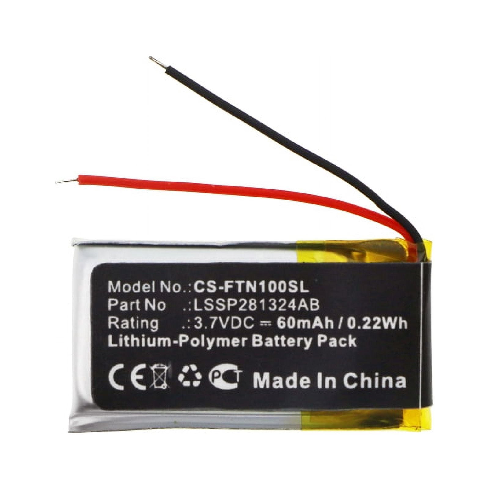 60mAh FIT LSSP281324AB Battery for One - Walmart.com