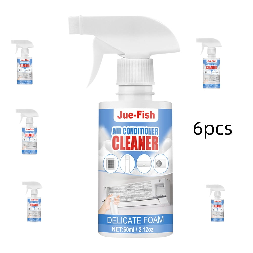 60ml Air Conditioner Cleaner Spray Condenser Coil Cleaning Deodorizer ...
