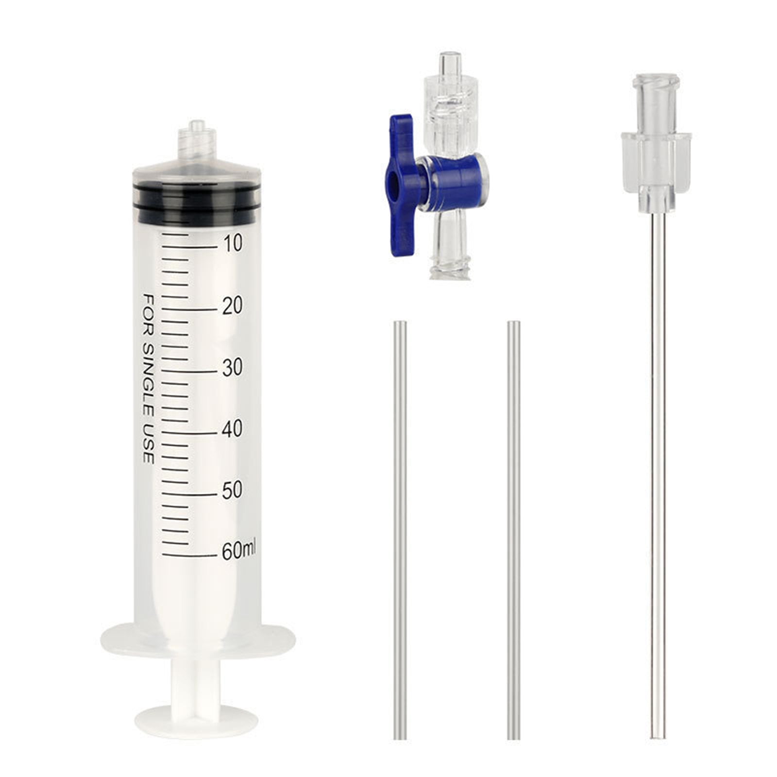 60ml Bicycles Tubeless Tire Sealant Injector Road Bike Fluid Injection ...