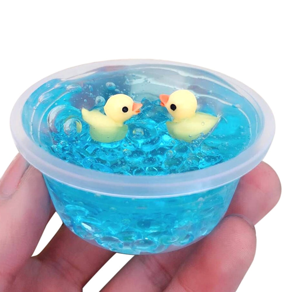 60ml Duck Mud Cloud Slime Toy – Scented Stress Relief Putty for Ages 8 ...