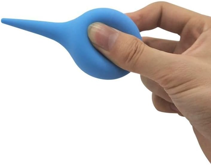 60ml Hand Bulb Ear Syringe, Soft Reusable Rubber Suction Ear Bulb ...