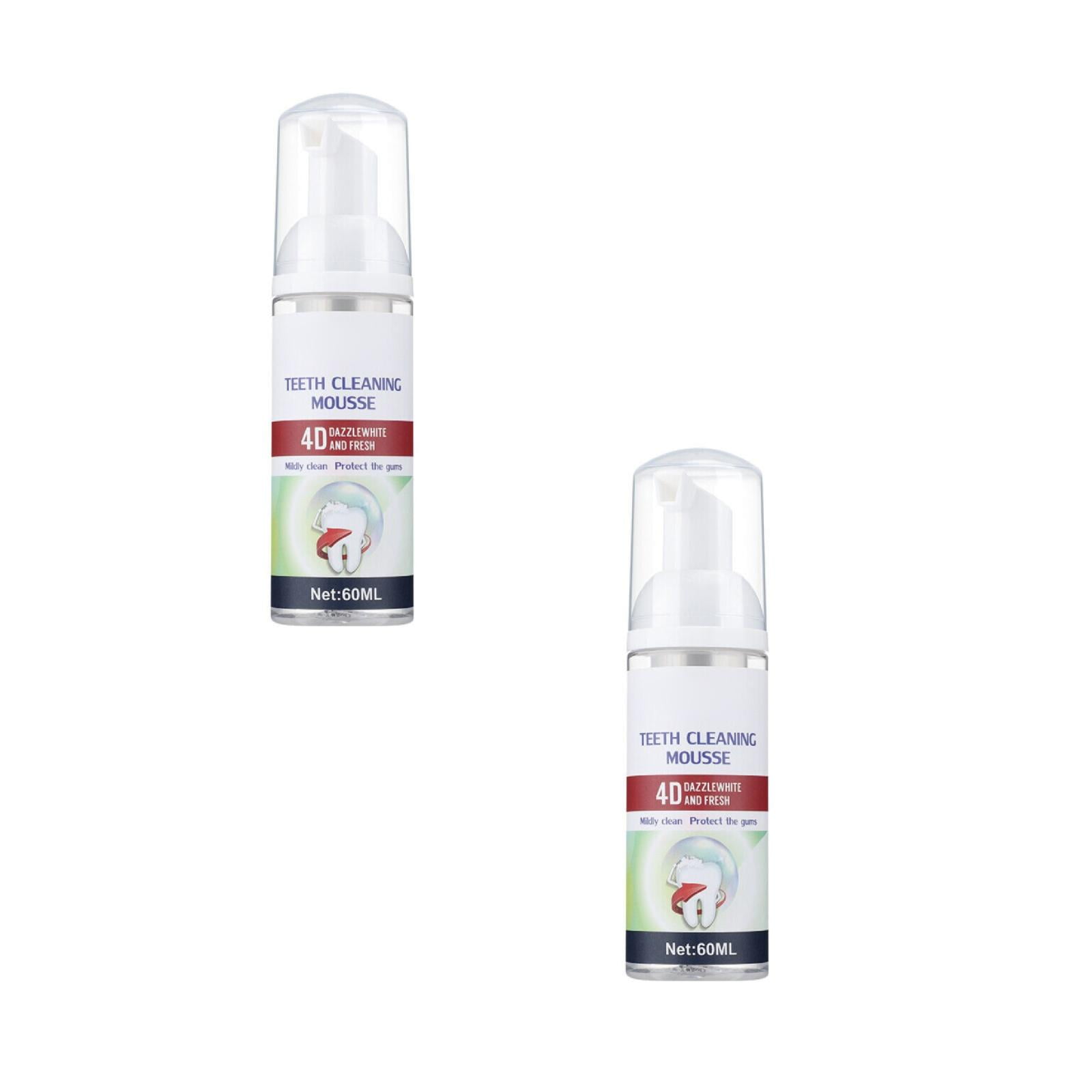 60ml Mint Flavor Teeth Teeth Foam Toothpaste Clean Teeth Removed Stains ...