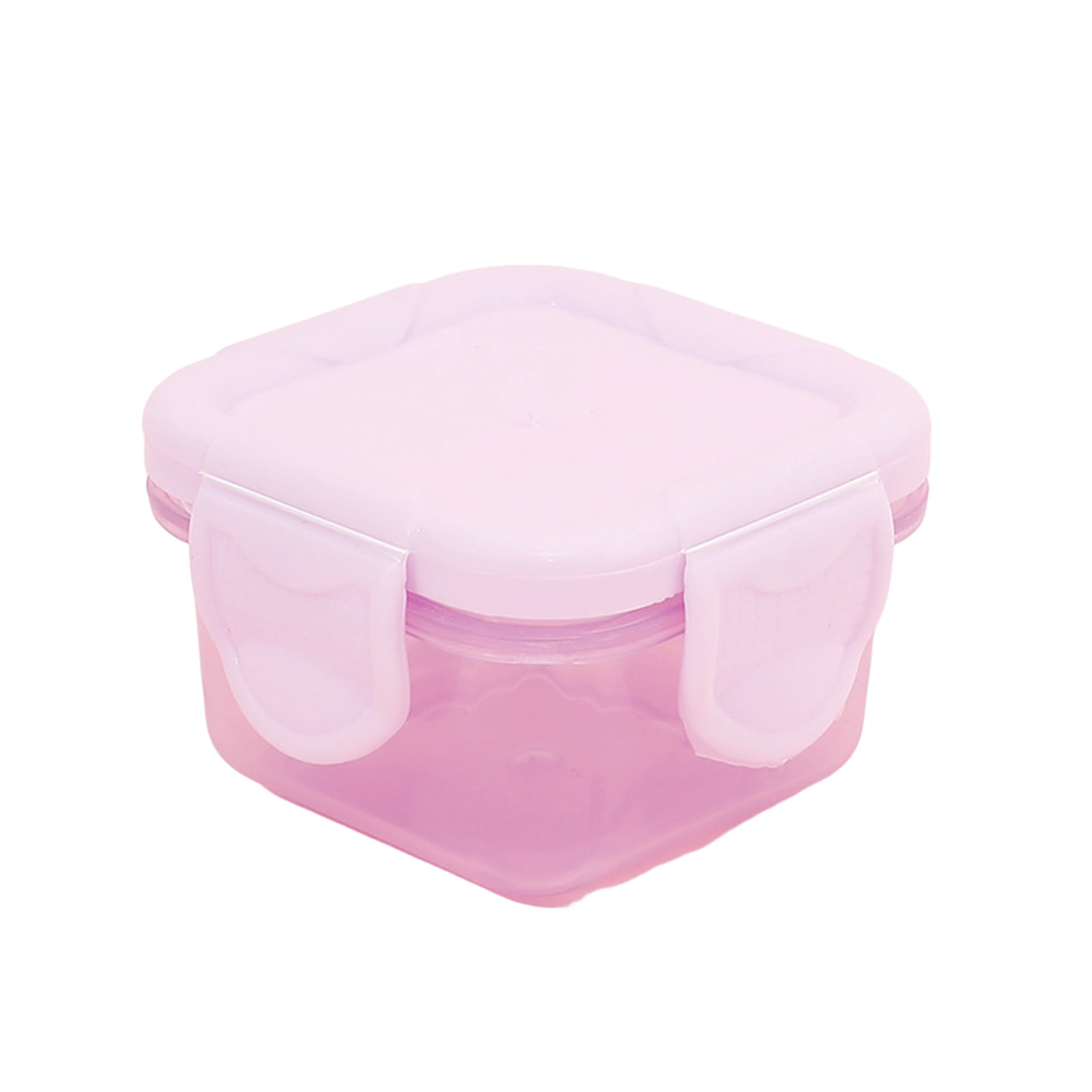 60ml Transparent Visible Food Storage Box with Leakproof Lid Heat ...