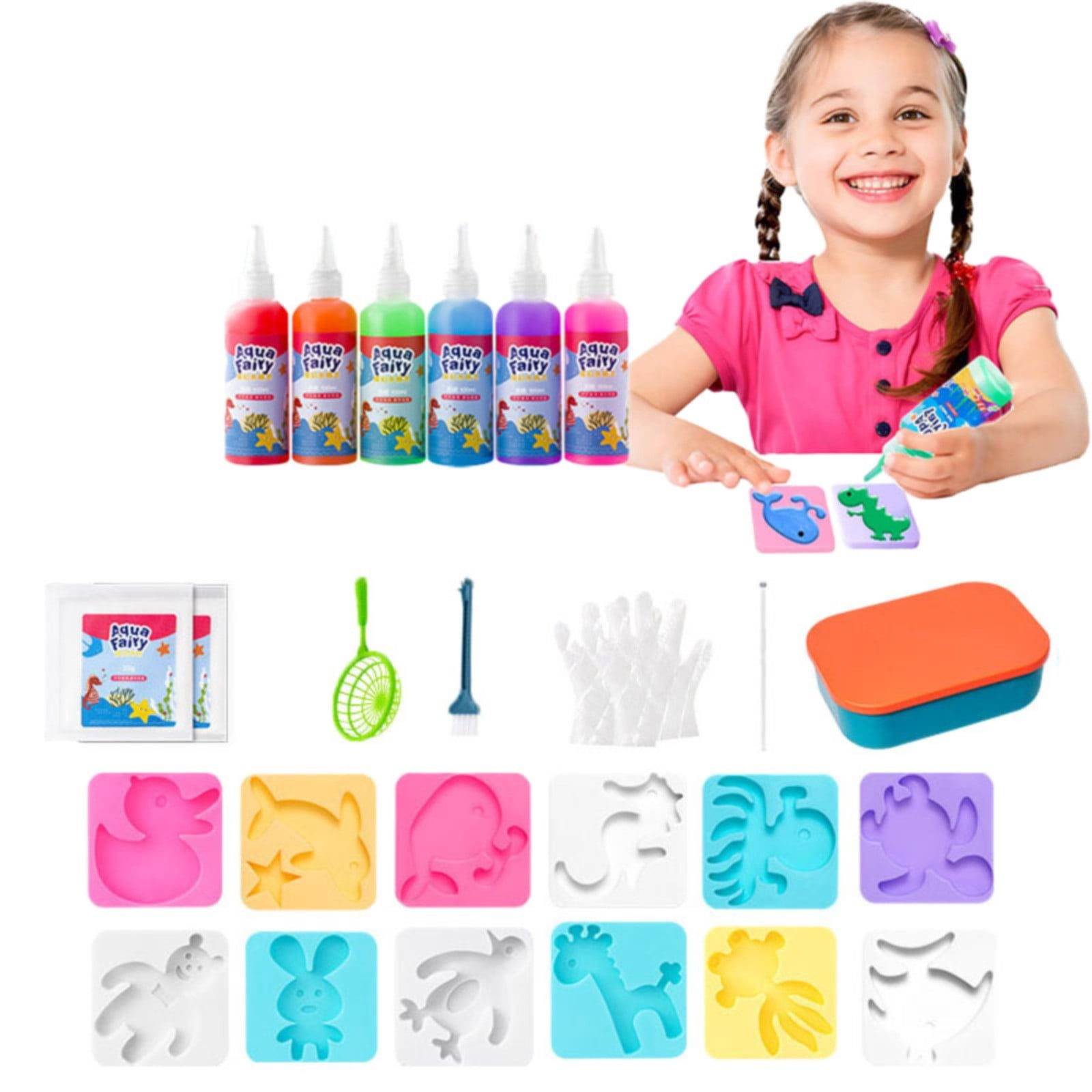 60ml Water Toy Kit Jelly Set Water 3d Water Kit Jelly Kids Water Toys ...