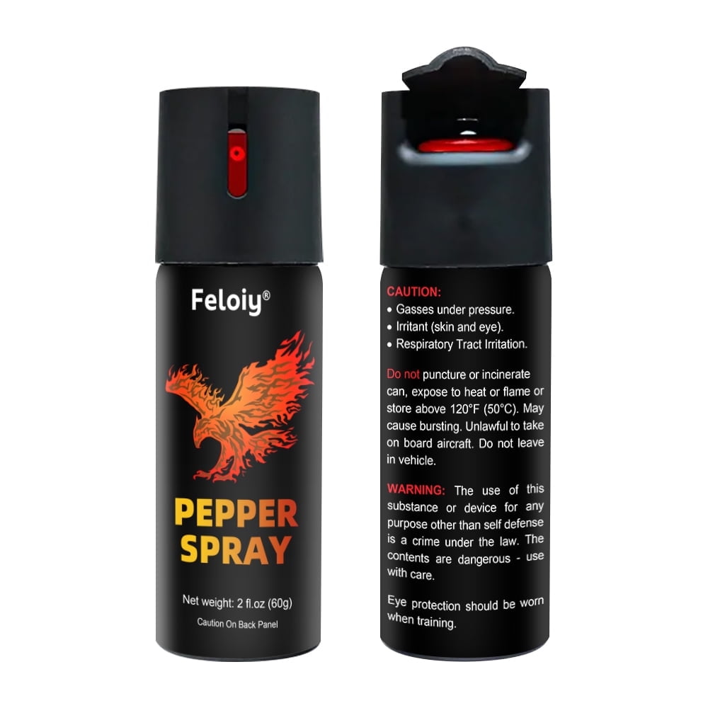 60ml bottle of pepper spray with safety cap for safety protection ...