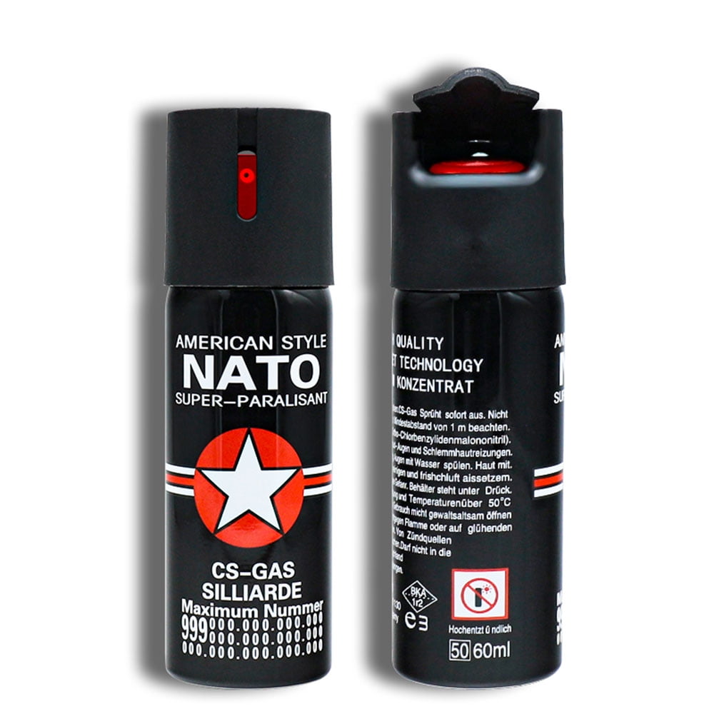 60ml bottle of pepper spray with safety cap for security protection ...
