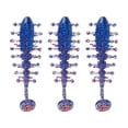 60mm/100mm Soft Swimming T Tail Baits, Slow Sinking Lures Soft Flexible ...